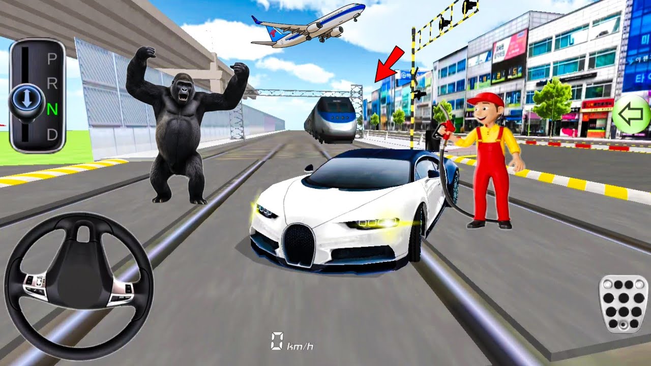 New Bugatti Tourbillion Car Vs Tarin - 3D Driving Class Simulator 2025 ...