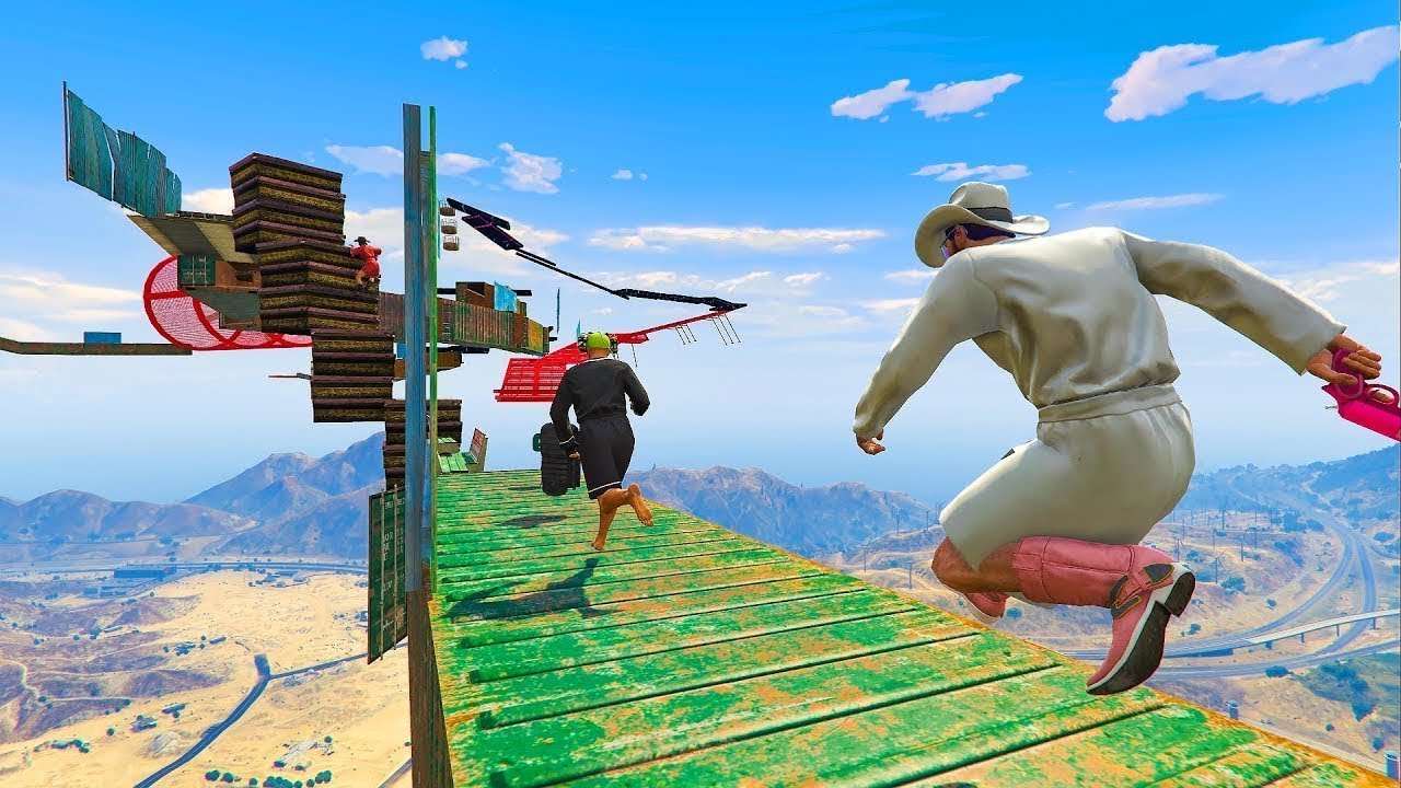 This Is The Most INSANE Deathrun In GTA V - YouTube