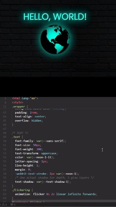 Hello World Html Css Coding Shorts 🖇️ Coding Shorts Computerscienceconcepts Html Css