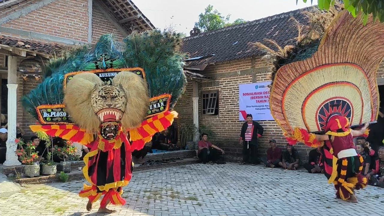 🔴 PERGELARAN SENI REOG MBULU SETO DESA NAMBANGREJO SUKOREJO PONOROGO ...