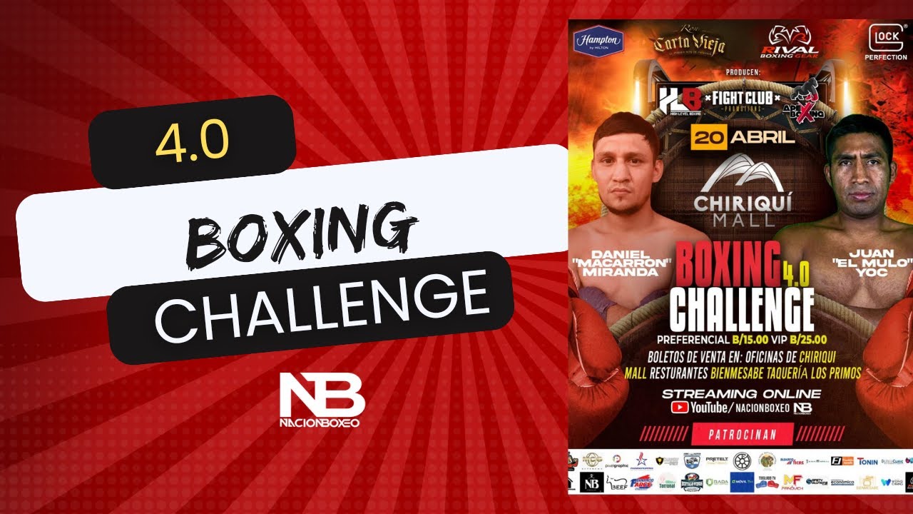 PESAJE BOXING CHALLENGE 4.0 - YouTube