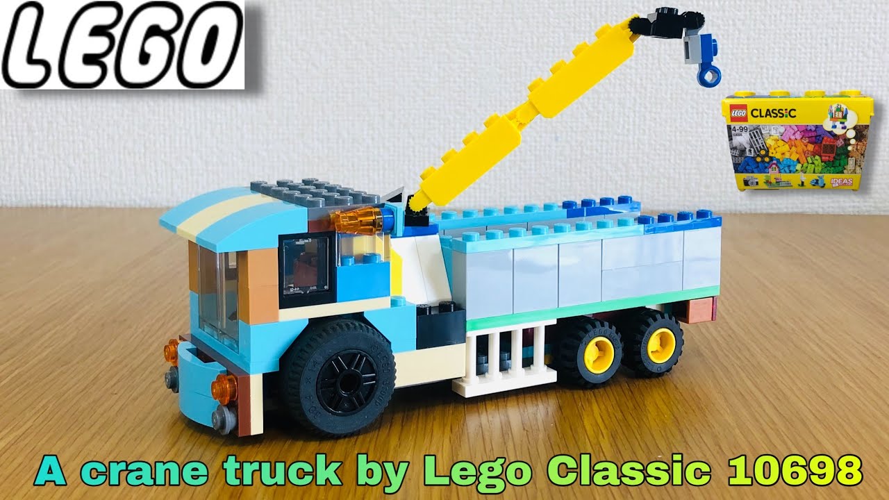 Lego Classic 10698 assembling to a crane truck #144 - YouTube