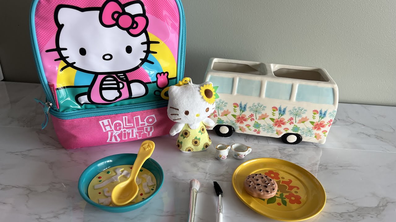 Hello Kitty Morning Routine 🎀 | Kid's Fun Video with Music | Kawaii ...