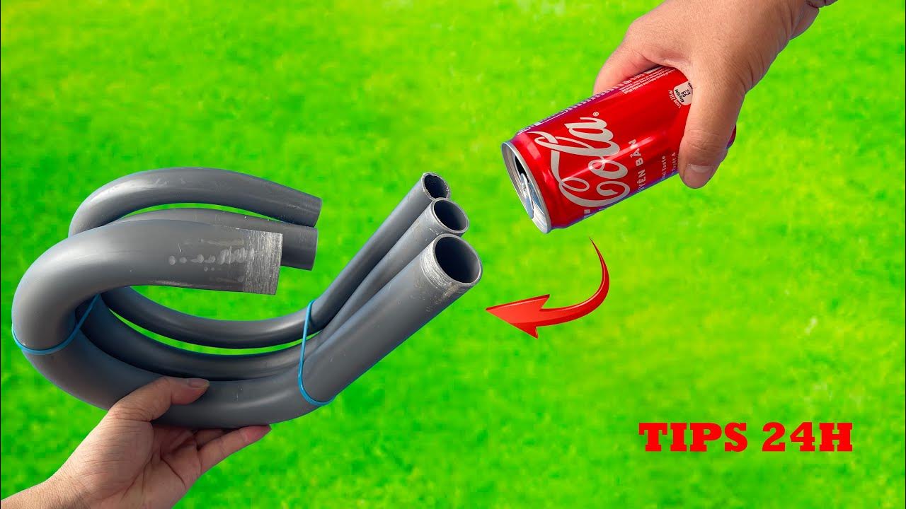 How to bend large round PVC pipes evenly without breaking in 2 minutes ...