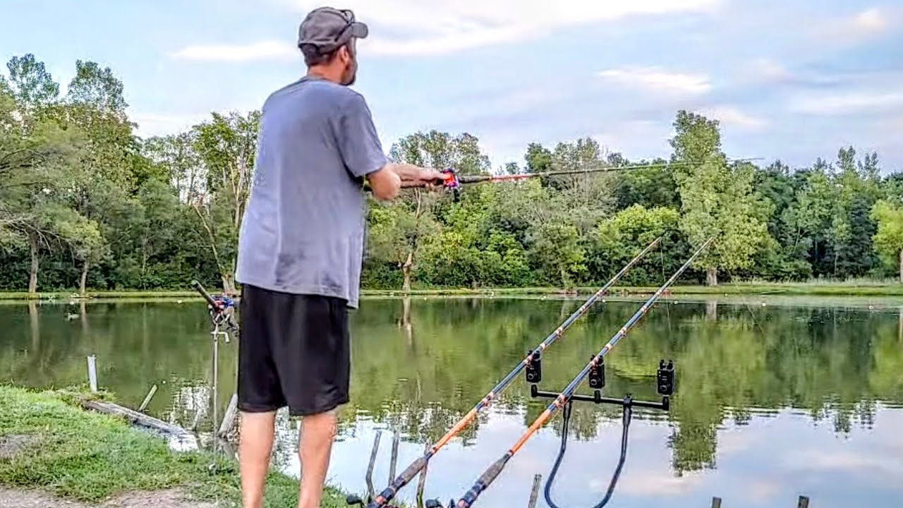 🔴 Live Carp Fishing At Hiway Springs (Giveaway Tonight) - YouTube