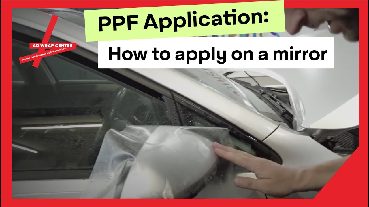 PPF Application How to apply on a mirror / Tips & Tricks