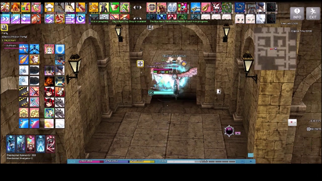 Mabinogi Juice Guild Event: Sulfur Spider Speed Run Race - YouTube