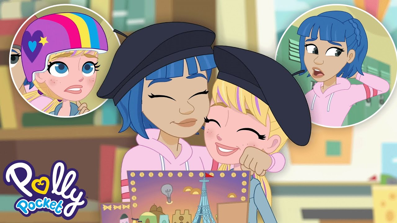Polly va à Paris | 2 Épisodes Complets | Polly Pocket Français - YouTube
