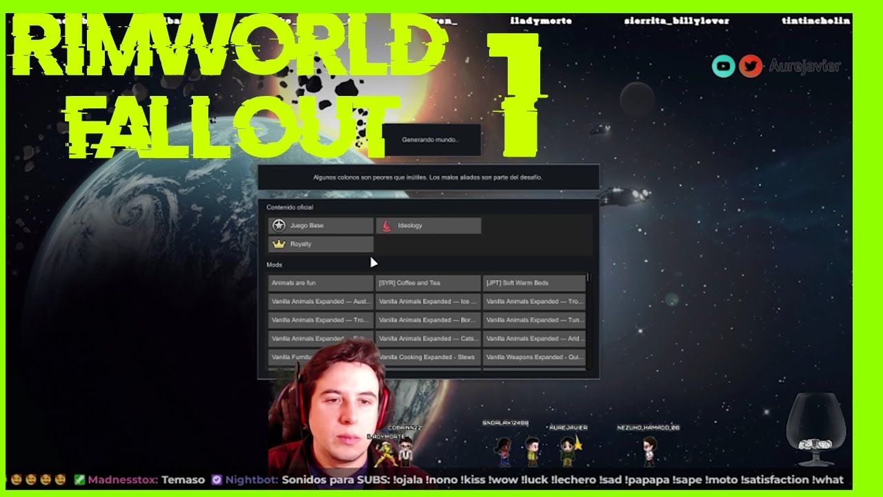 Rimworld 🟣 ¡ Mods de Fallout ! Gameplay español ⭕1 - YouTube