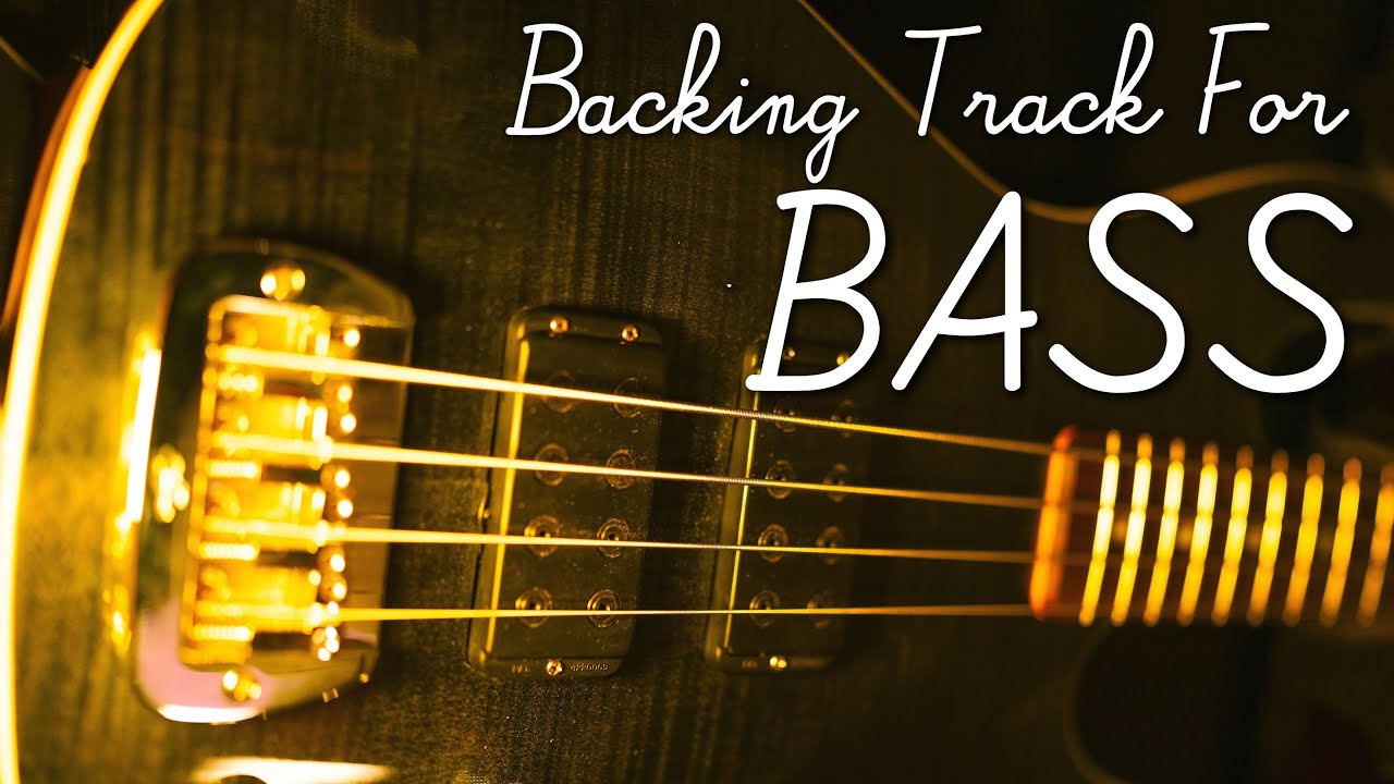 Bass Backing Track - Play-along - Db Major 125 bpm Bossa - YouTube
