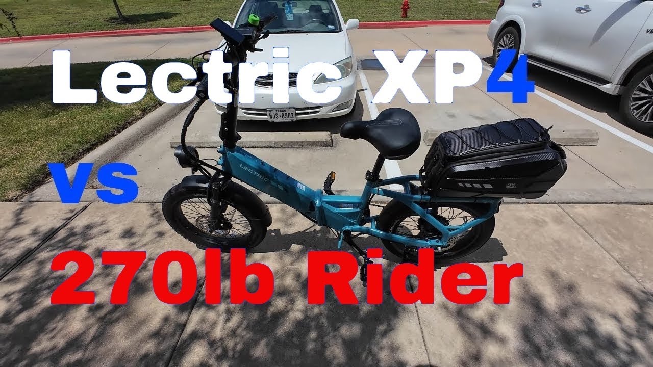 Lectric XP4 long range 750 Range Test - YouTube
