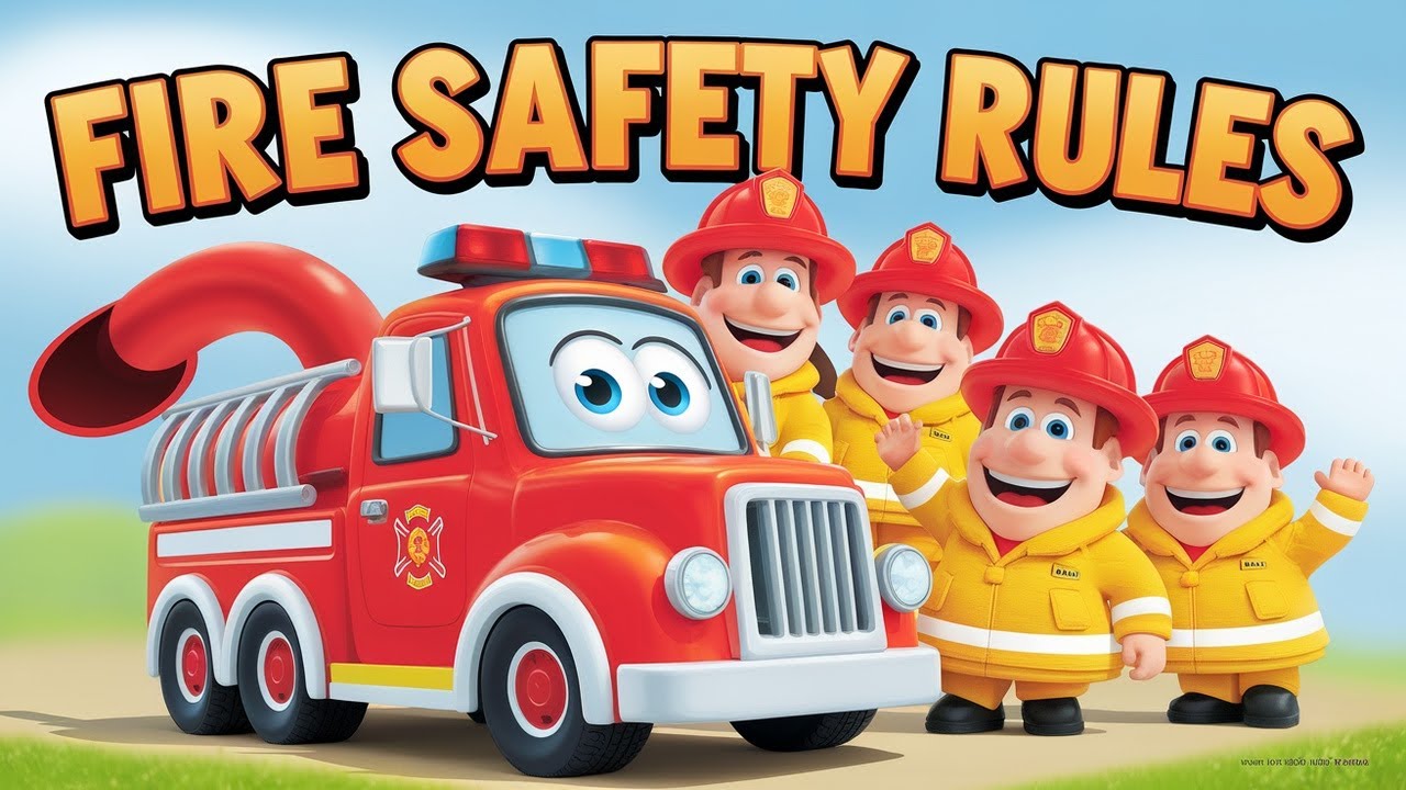 Singing Firefighters Teach Fire Safety Rules! - YouTube