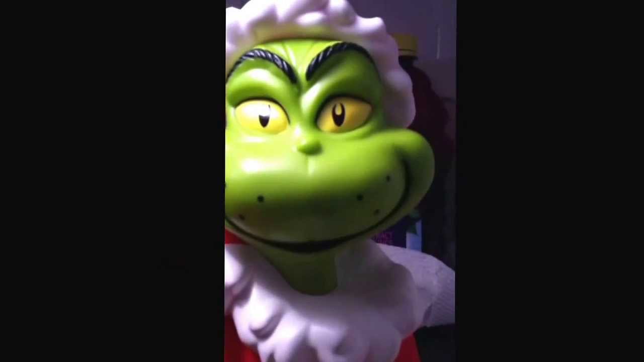 Grinch in fridge - YouTube