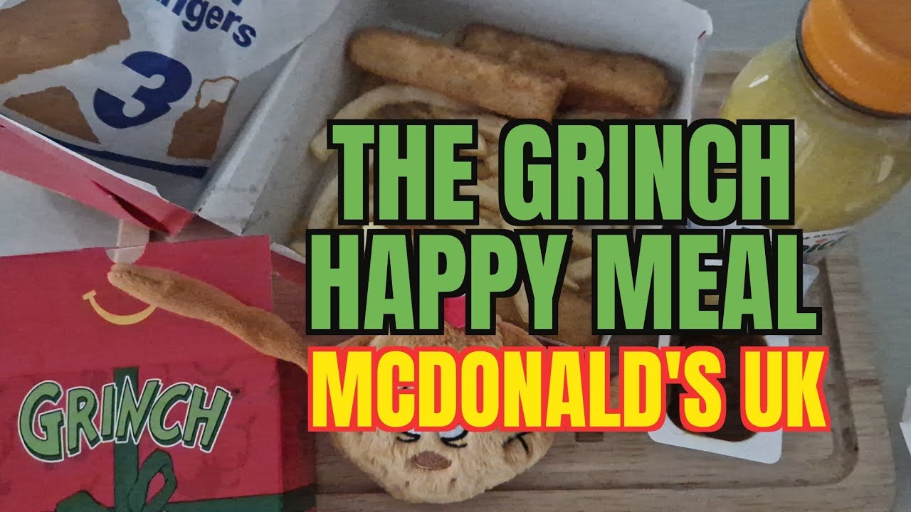 McDonald's UK | THE GRINCH Happy Meal - YouTube