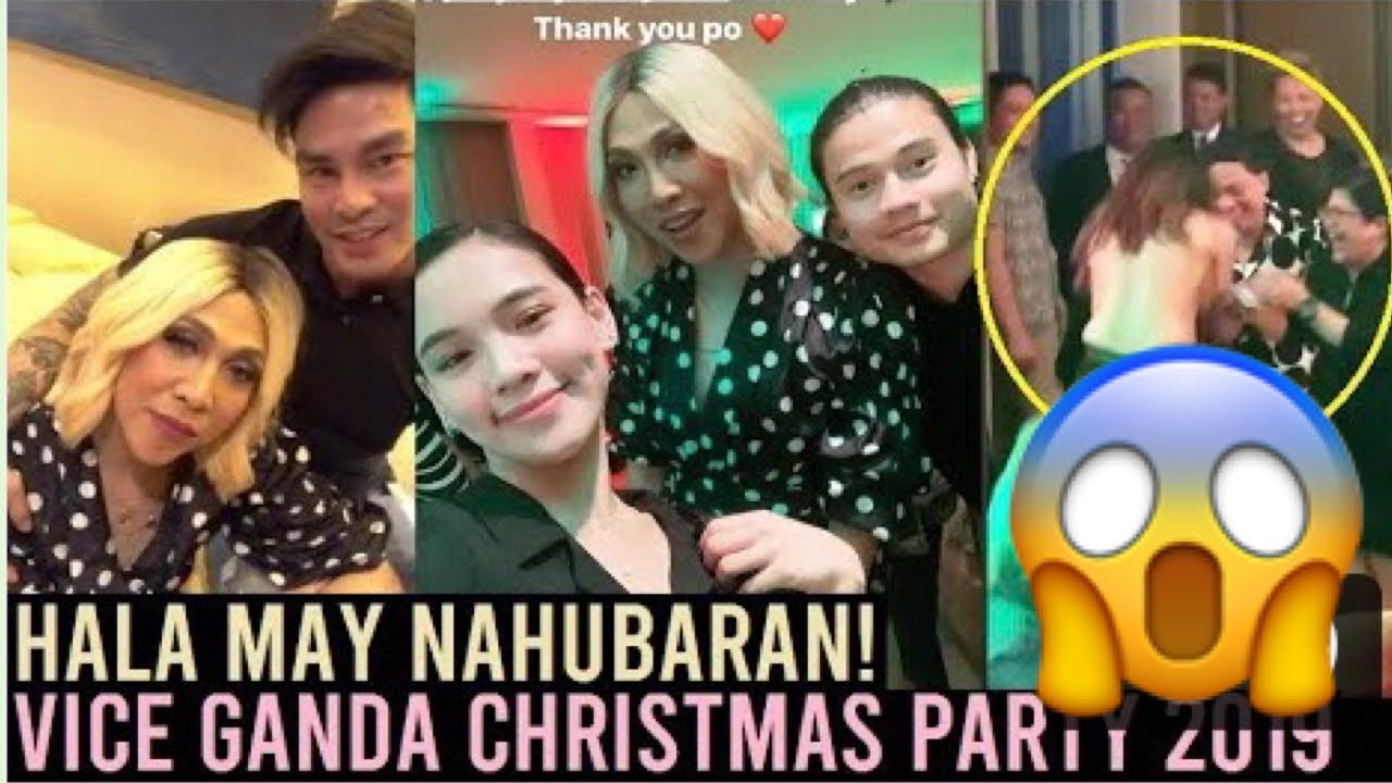 Vice Ganda Christmas Party 2019 Vice Ganda NAGPAULAN NG PERA - YouTube