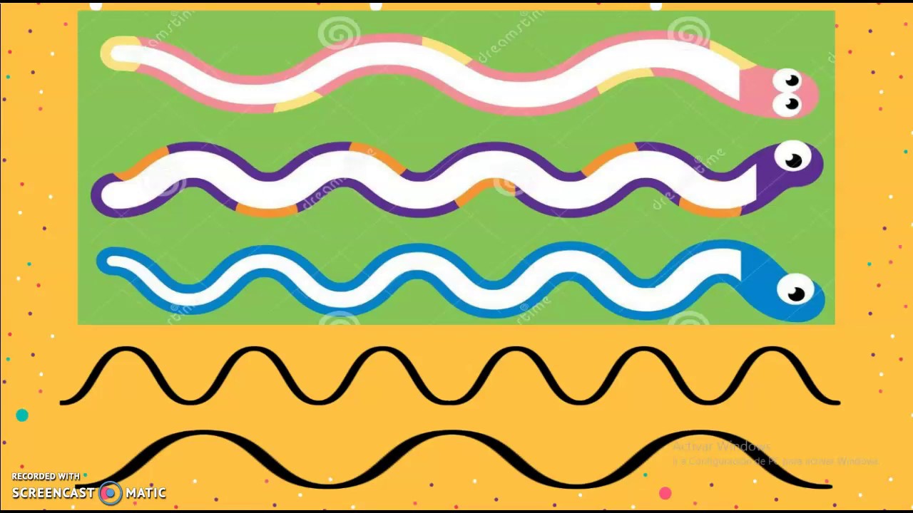 MOTRICIDAD FINA/LÍNEAS ONDULADAS - YouTube