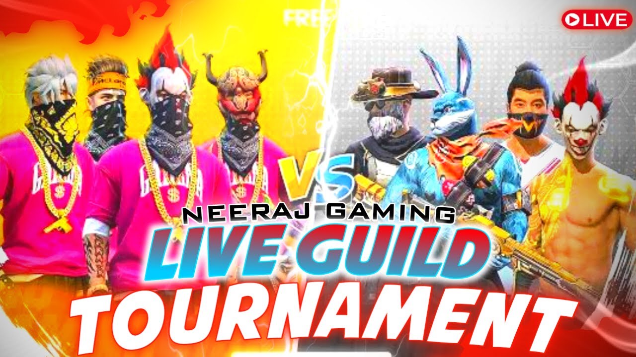 🔴NEERAJ GAMING IS LIVE | FF LIVE GUILD TEST | CS & BR RANK PUSH👽 # ...