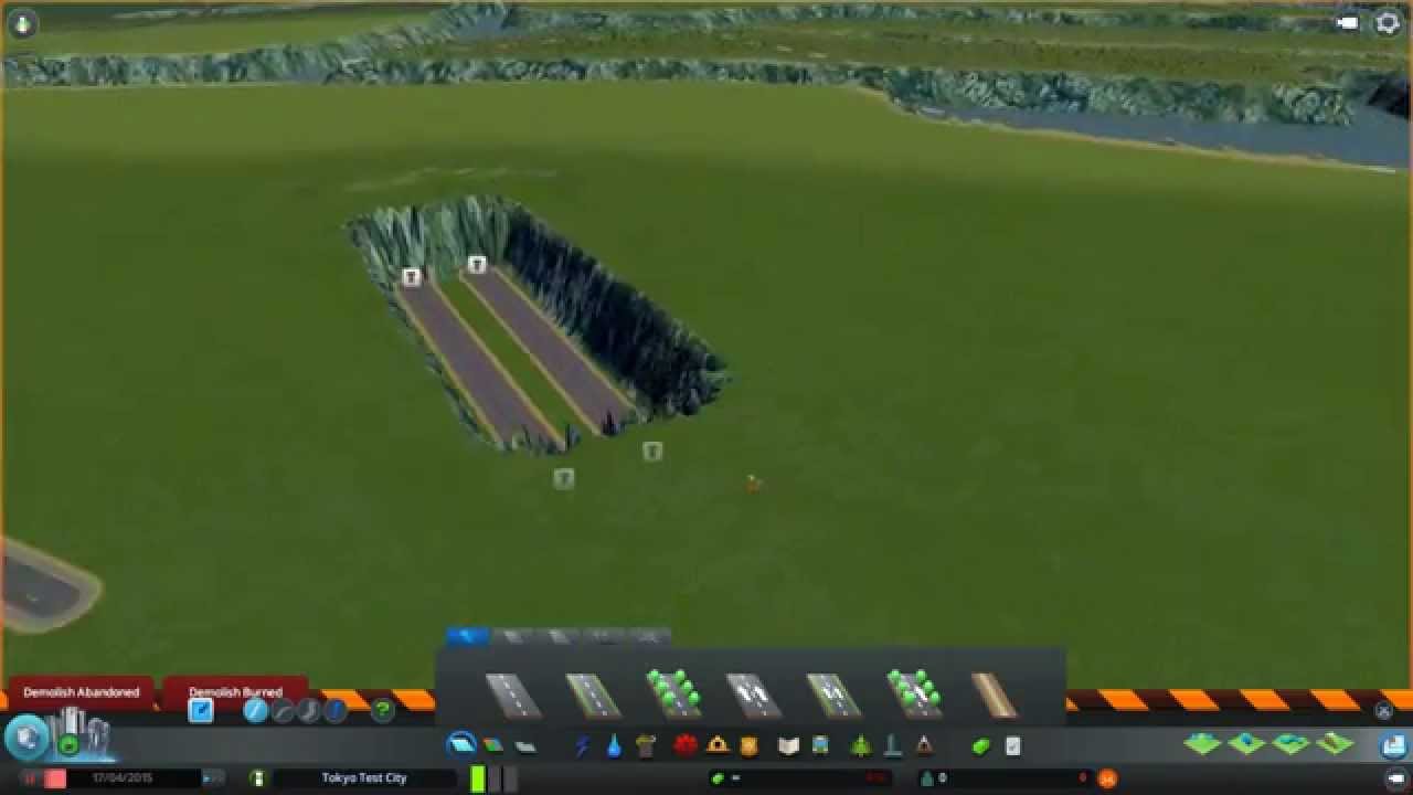 Cities: Skylines - Sunken Highway - YouTube