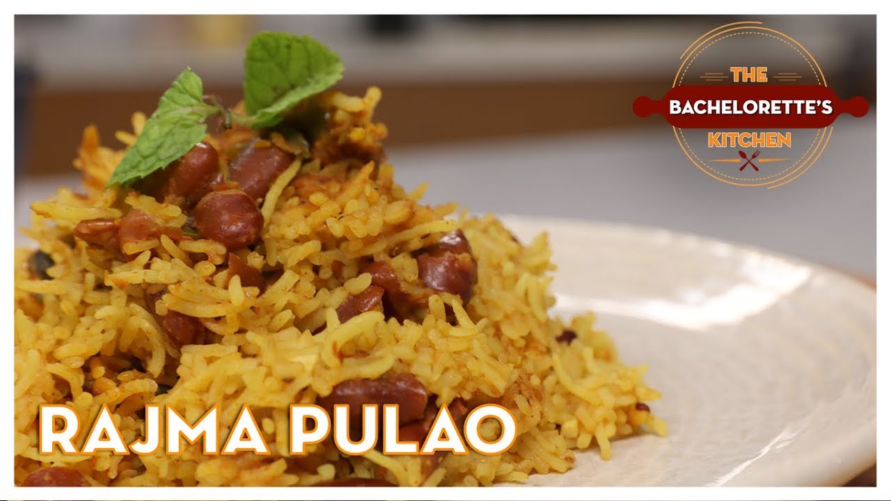 Rajma Pulao Recipe | Kidney Beans Pulav | The Bachelorette's Kitchen ...