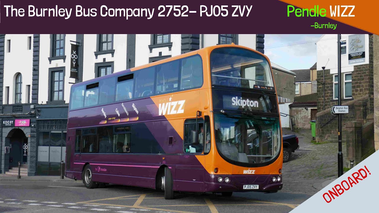 *Full thrash!* The Burnley Bus Company Volvo B7TL Wright Gemini 2752 ...