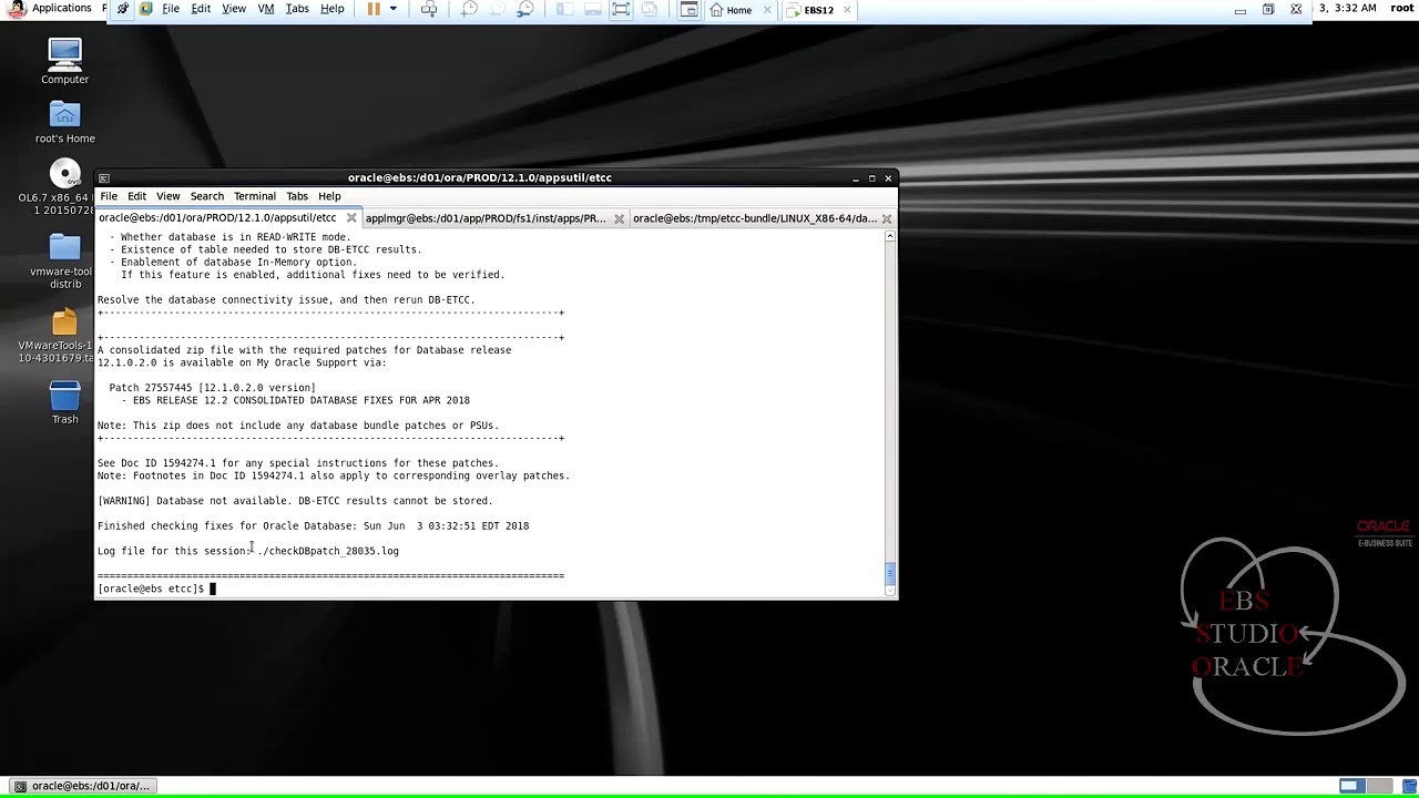 EBS Technology Codelevel Checker ETCC|linux|R12.2.X - YouTube