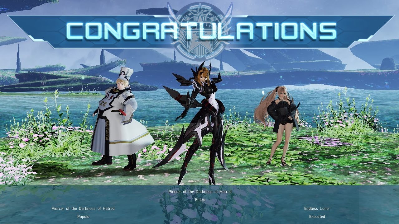 PSO2 NA - Hatred Trio (22:01, Et x Lu x TePh) - YouTube