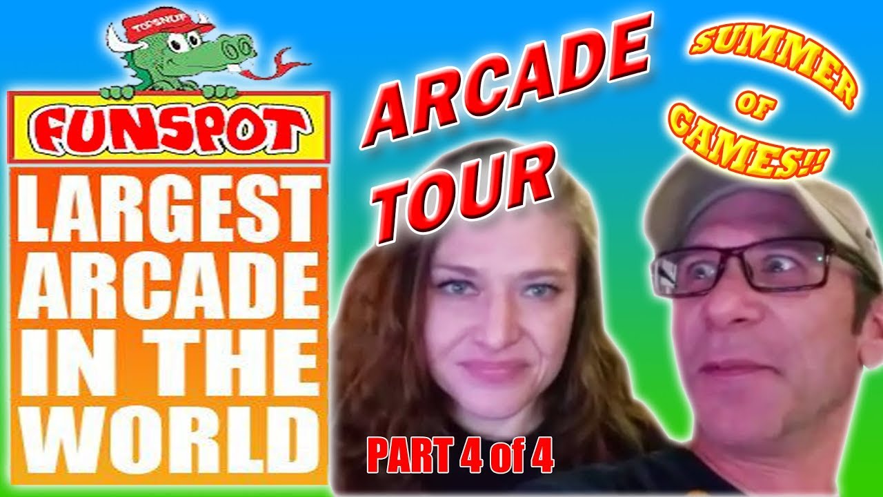 World's Largest Arcade FUNSPOT Tour !! Part 4 of 4 - YouTube