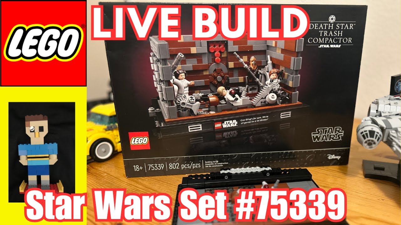 LEGO Star Wars Trash Compactor Part 3: Set #75339 - YouTube