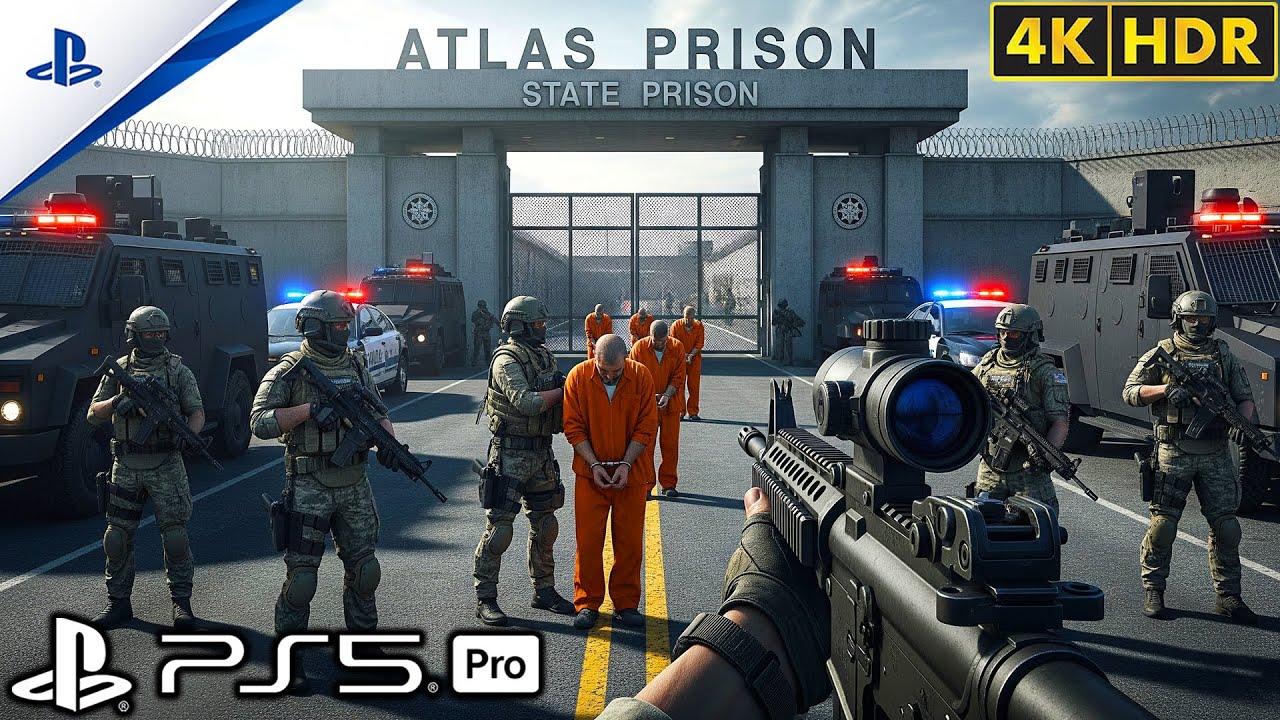 (PS5) The Atlas Prison Camp | Ultra Realistic Gameplay [4K60FPSHDR ...