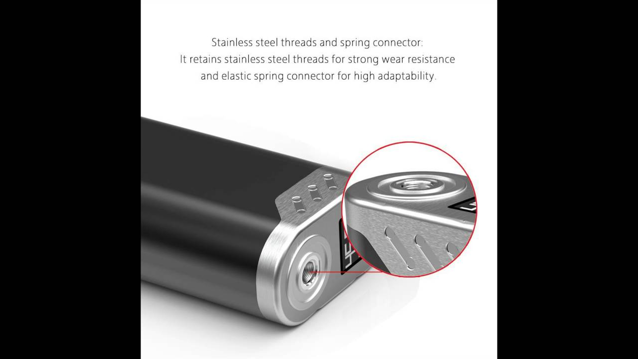 New Look for IJOY Limitless LUX dual 26650 TC Box Mod - YouTube