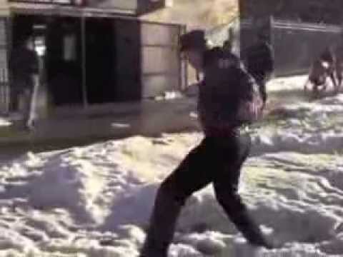 Watch Officer Santiago Stop and Tickle