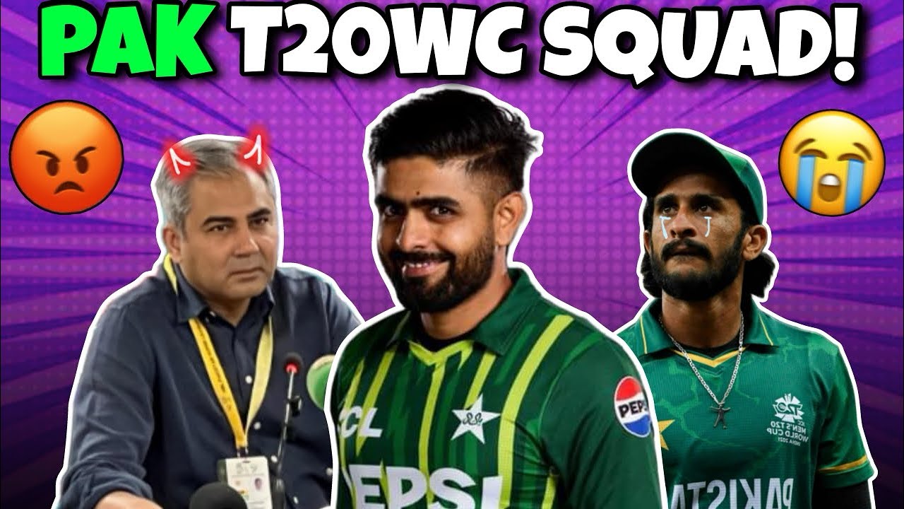 Pakistan Squad for T20 World Cup 2024 is here! 🔥🤩 | No Dosti Yari ...