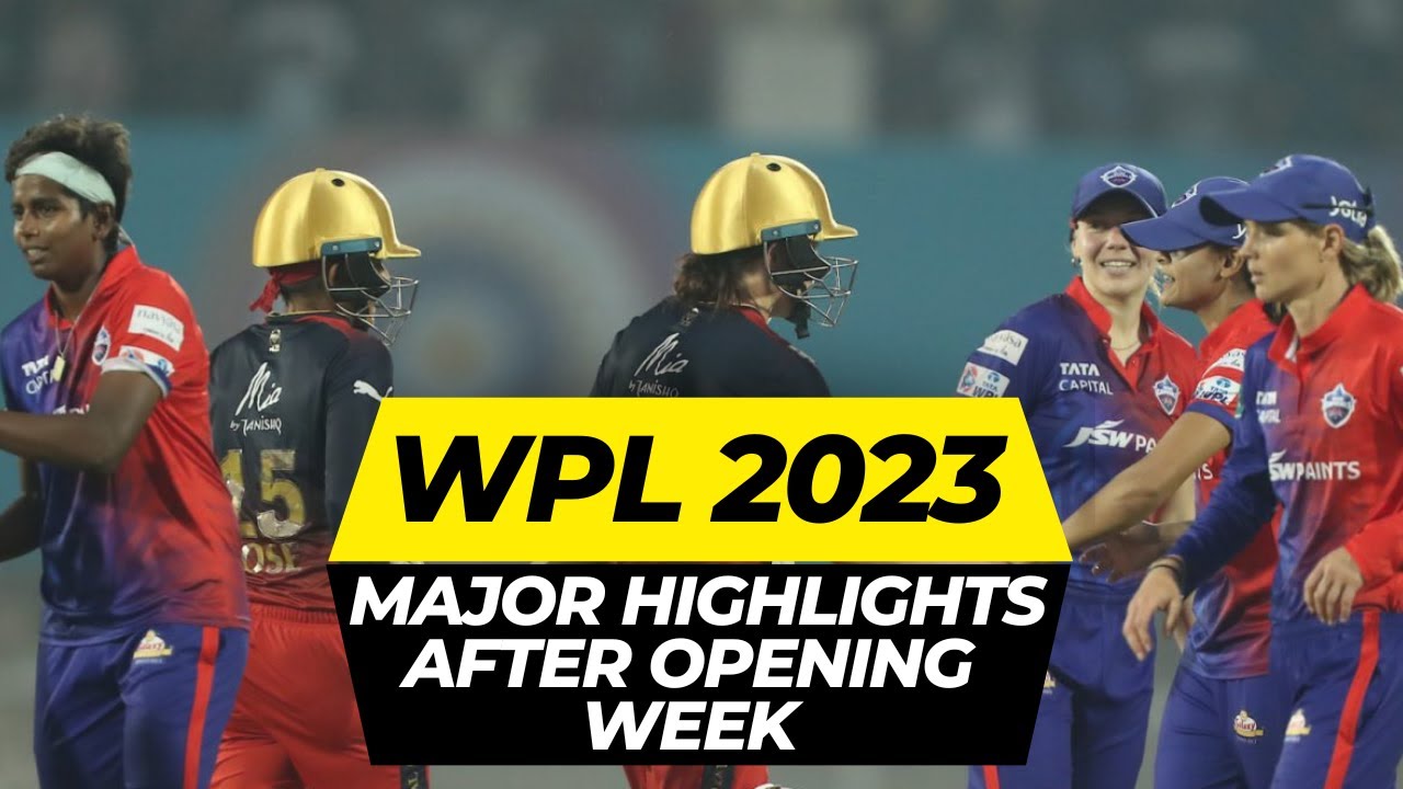 WPL 2023: Major highlights after the opening week | Stats, Records ...