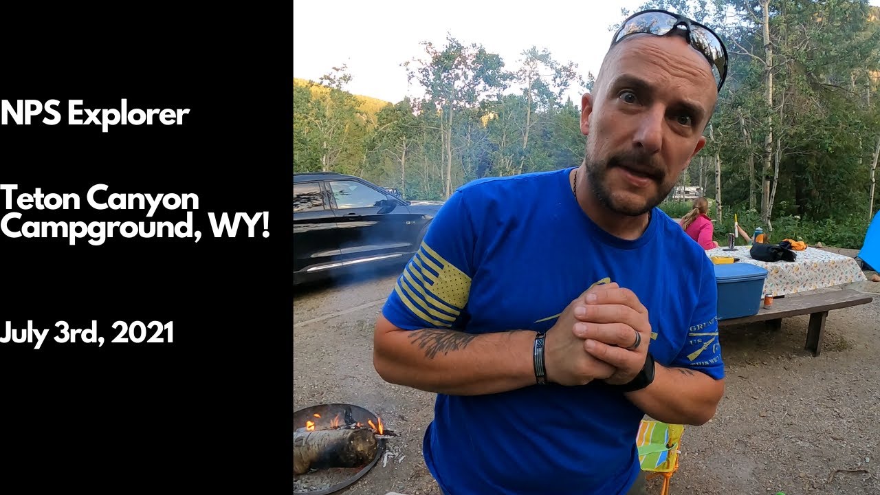 Teton Canyon Campground, WY! - YouTube