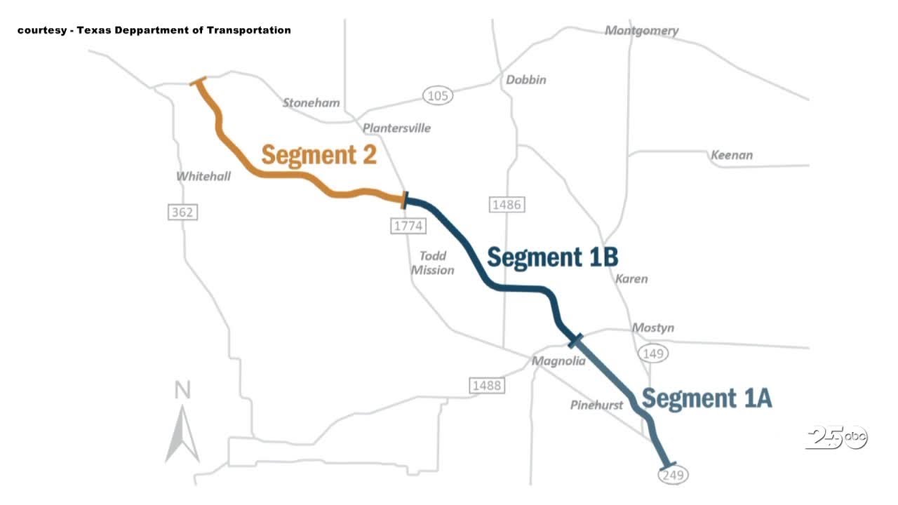 Construction progressing ahead on new 'Aggie Highway' - YouTube