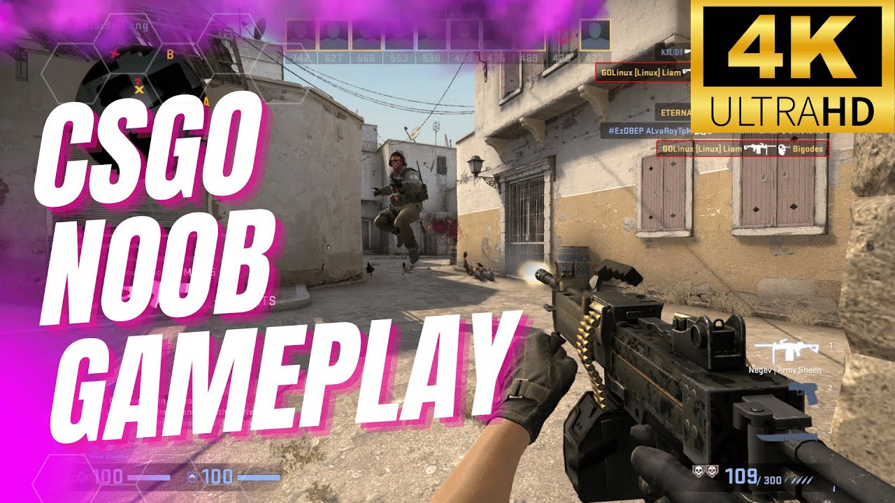 CSGO | Noob First Gameplay Highlights [1080p60FPS] - YouTube