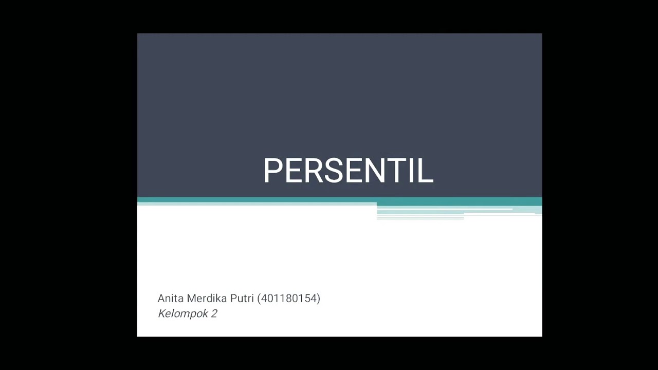 Pengertian Persentil & Mencari Persentil Data Tunggal (Part 2 ...