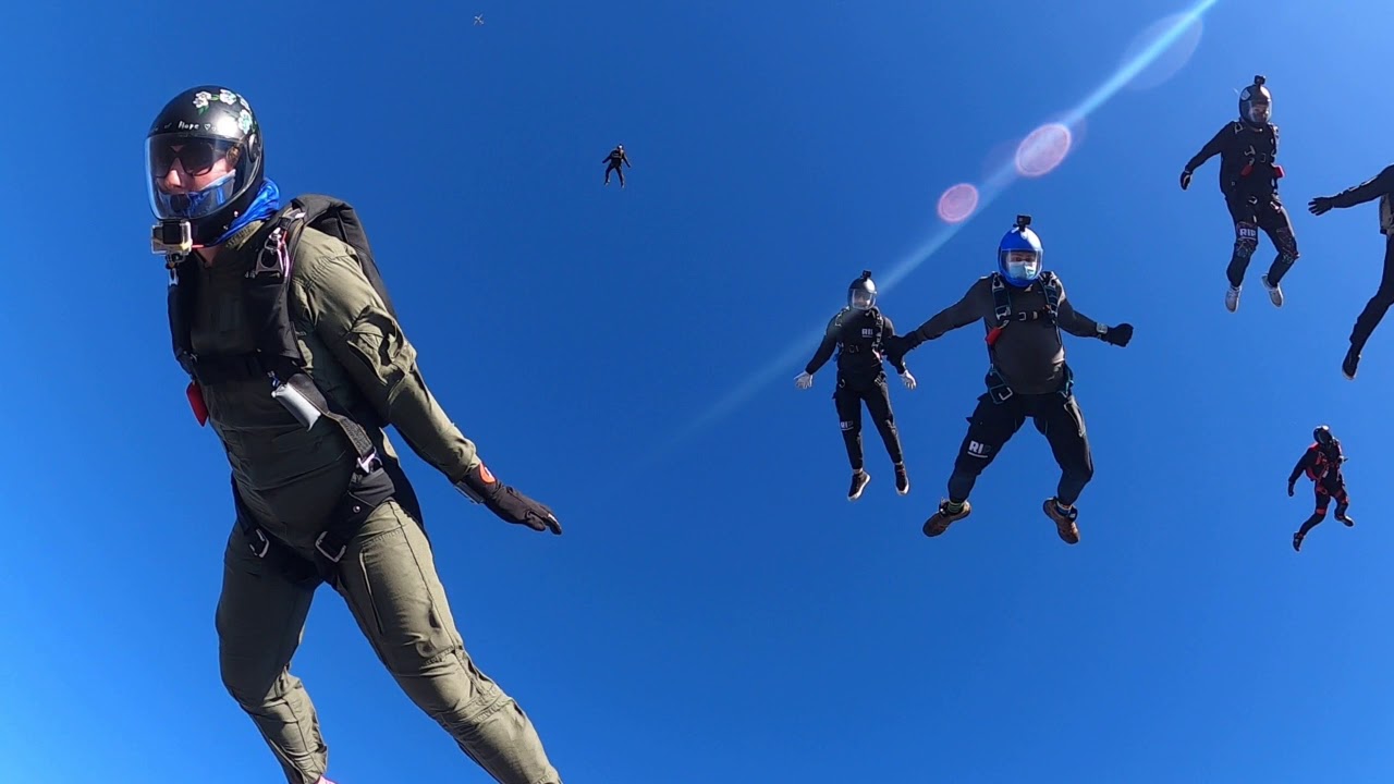 Skydiving Tracking with the Crew - YouTube