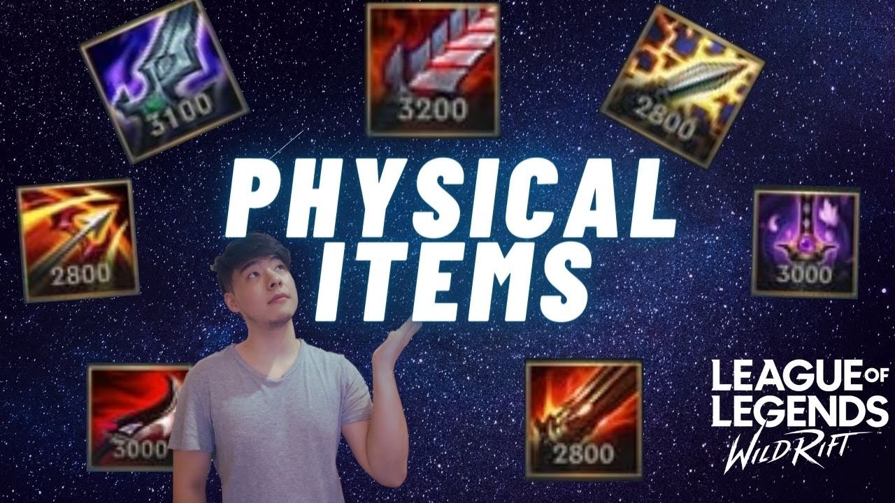 PENJELASAN PHYSICAL ITEMS LENGKAP - LEAGUE OF LEGENDS WILD RIFT - YouTube