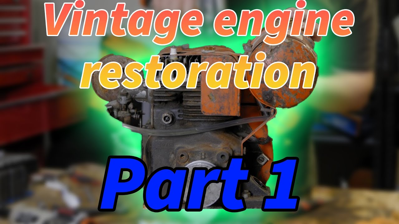 Vintage Engine Restoration | Villiers Mk 12 | Part 1 - YouTube