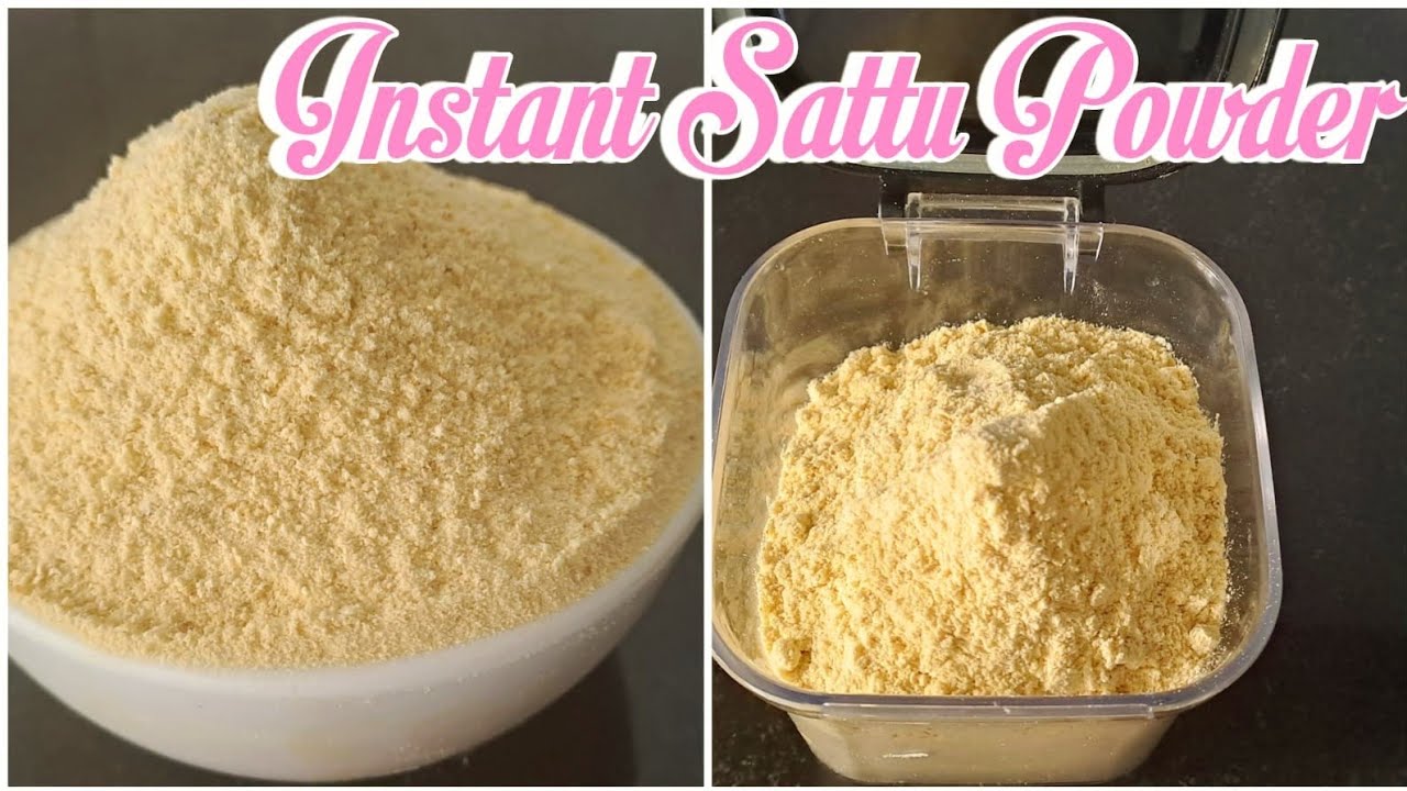 How to make Sattu at home चने के सत्तु की रेसिपी | Instant Chana Sattu ...