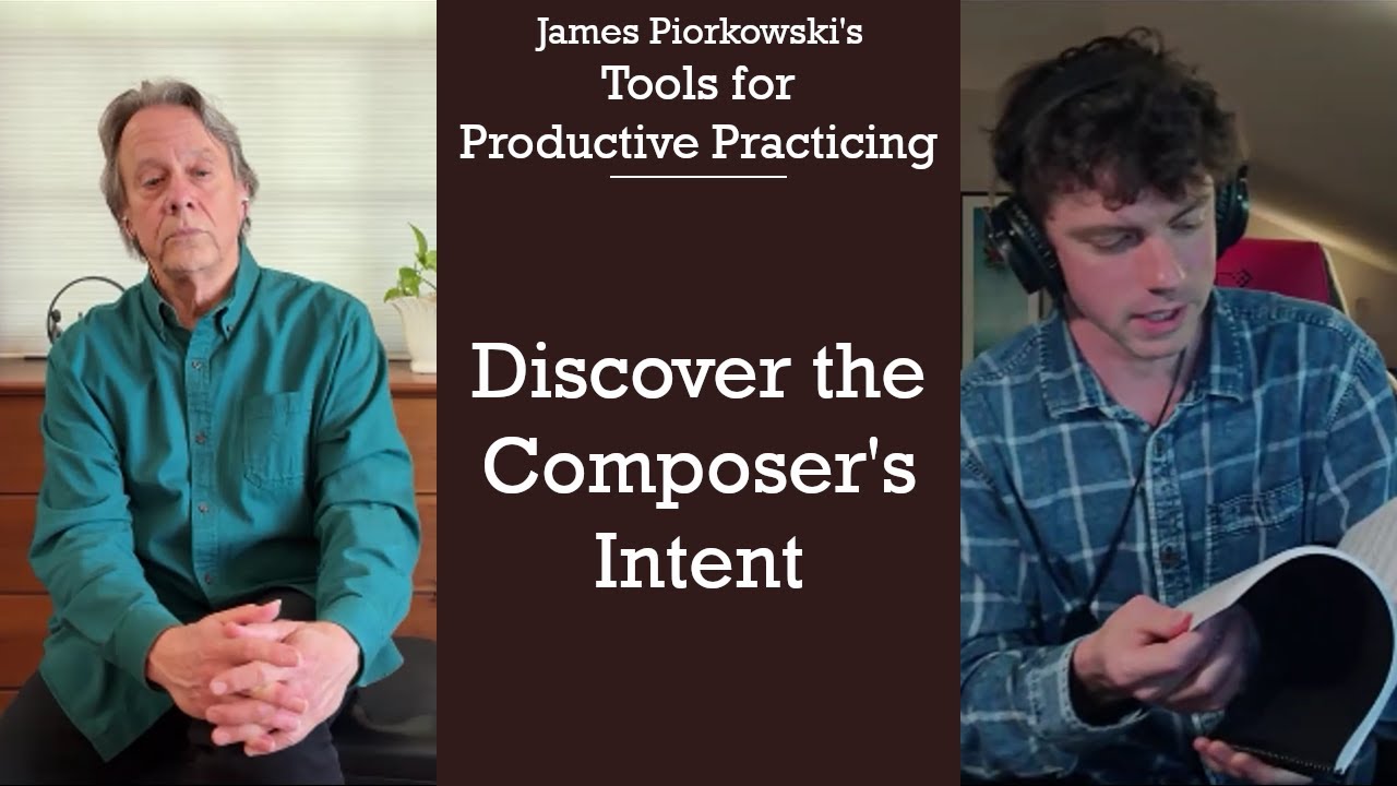 Tools for Productive Practicing, Ep.3 (w/ James Piorkowski) - YouTube