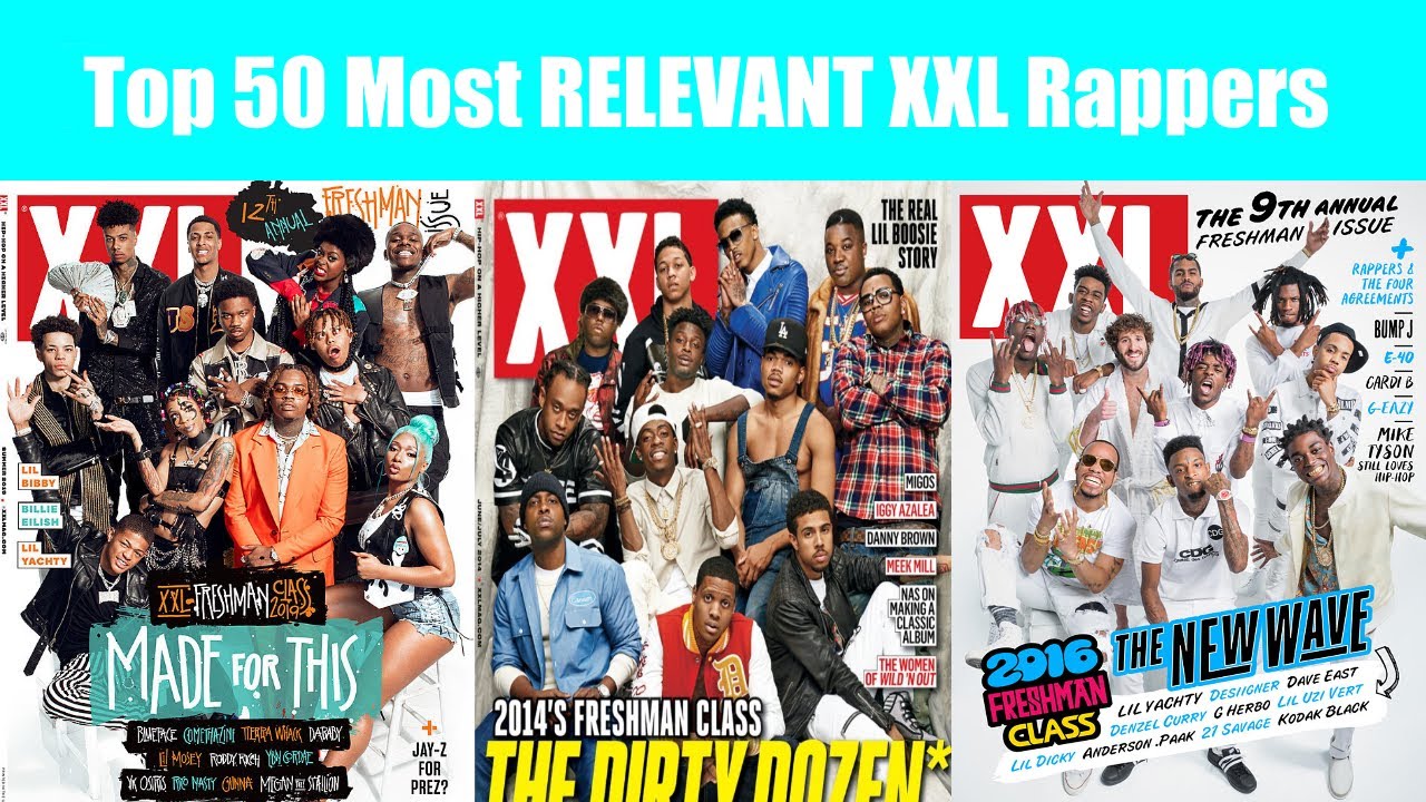 Top 50 Most RELEVANT XXL Rappers (February 2021) - YouTube