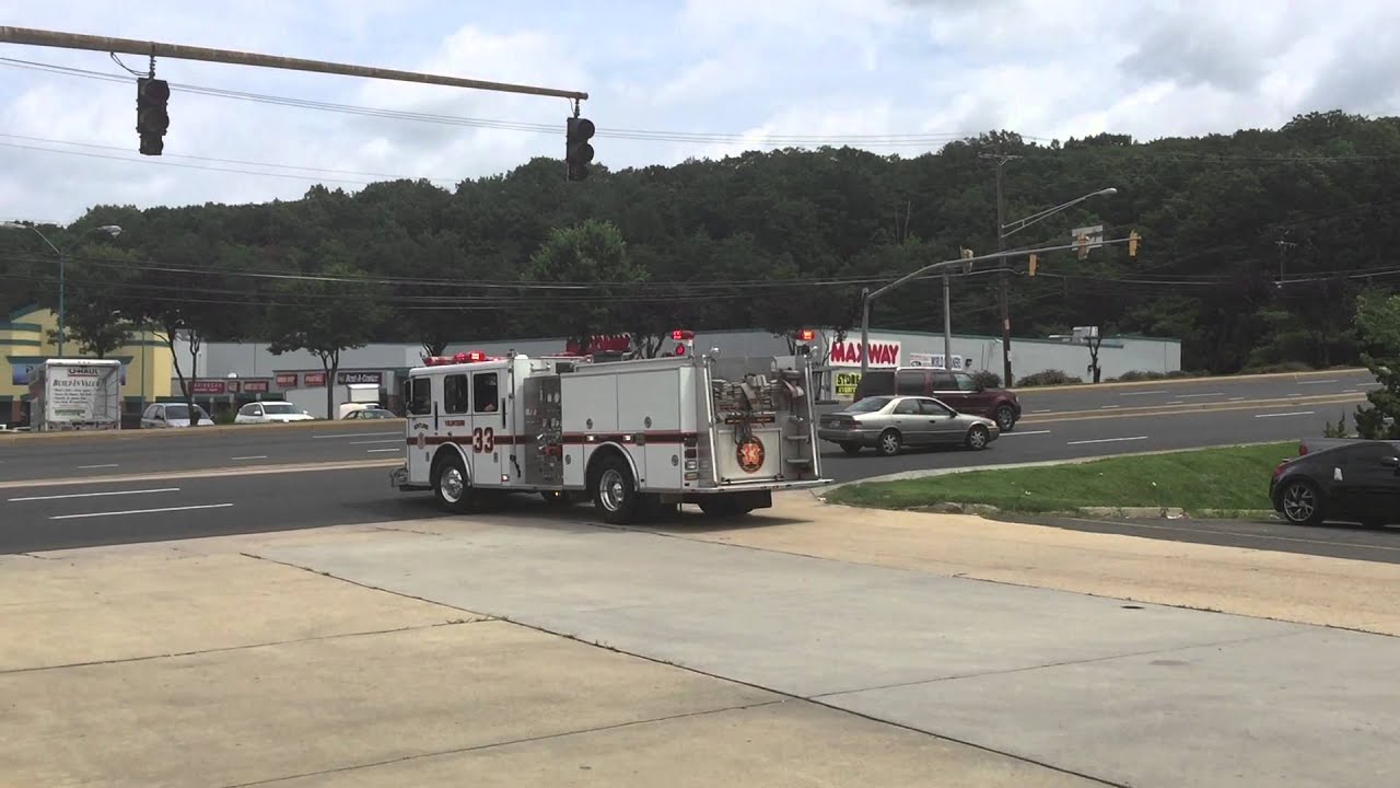 Kentland Engine 833 Responding - YouTube