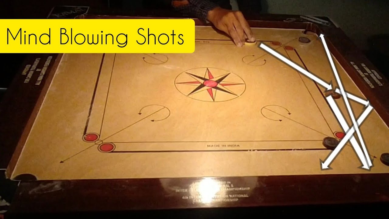 Carrom Shots Tricks | Carrom | Viral Carrom shots | #carromshottrick ...