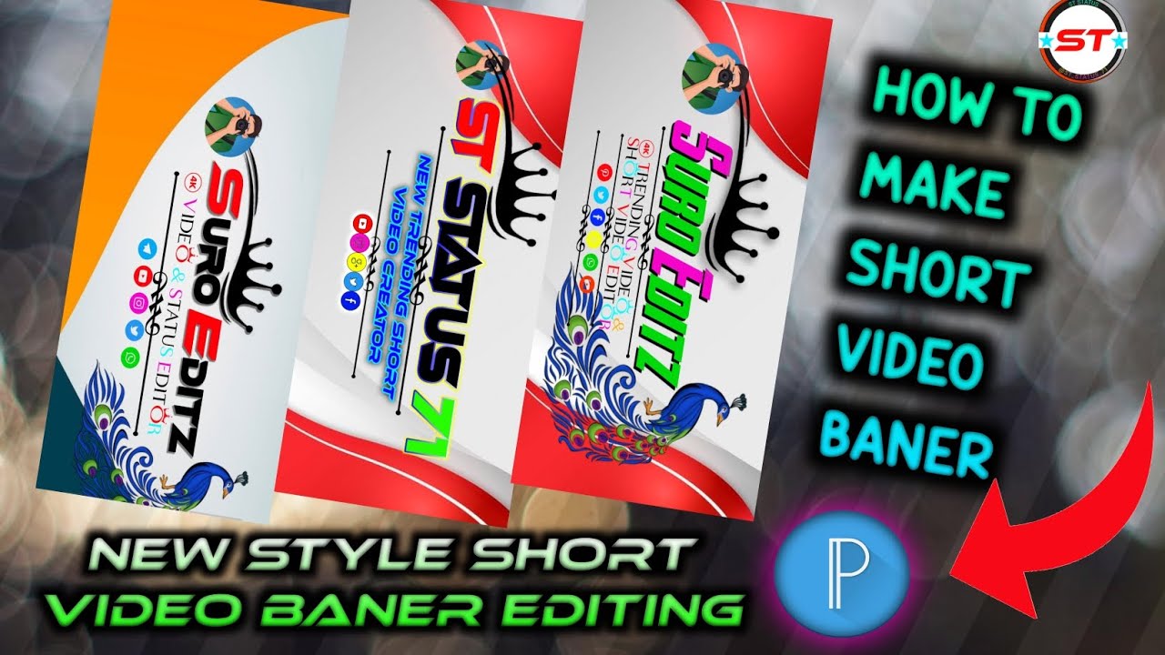 HOW TO MAKE SHORT VIDEO😱 BANER•NEW STYLE SHORT VIDEO BANER EDITING•# ...