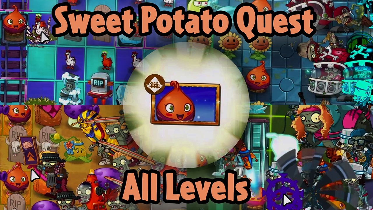 Sweet Potato Quest All Levels [PC] (Hardest difficulty) | Plants vs ...