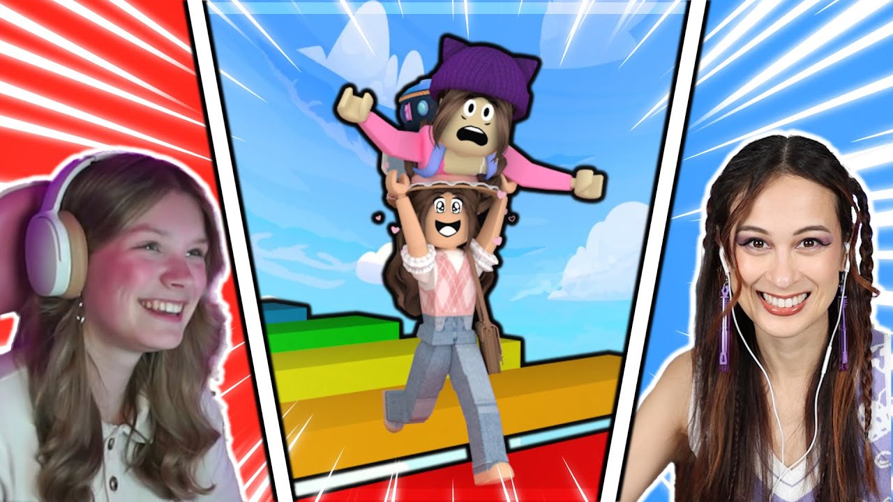 CARRY A FRIEND OBBY! Met DJAMILA! | ROBLOX Carry A Friend - YouTube