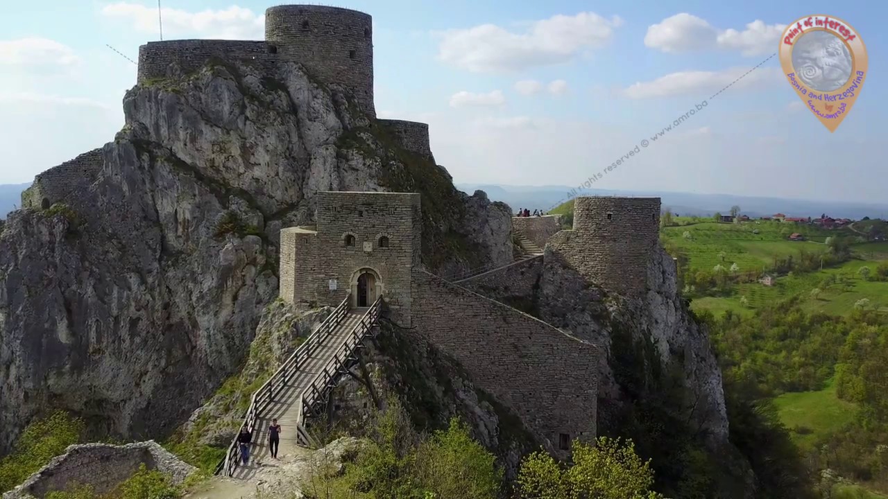 Tvrđava Srebrenik - YouTube