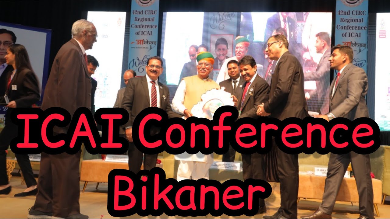 ICAI PRESIDENT AT NATIONAL CONFERENCE BIKANER #icai #CA #castudents ...